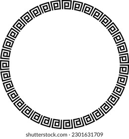 Circle Frame Round Border Design Shape Stock Vector (Royalty Free ...