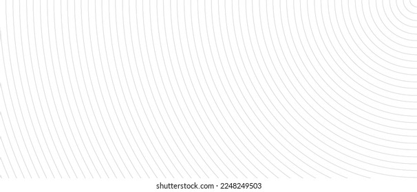Circle Lines Pattern On White Background Stock Vector (Royalty Free ...