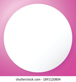 Blank Empty Circle Orb Sphere Button Stock Vector (Royalty Free ...