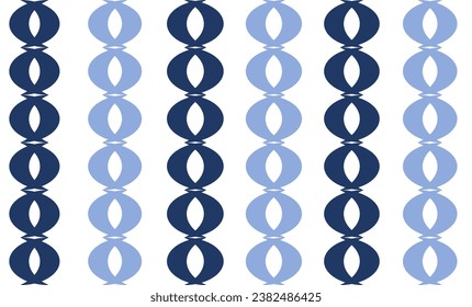 Circle Pattern Blue Dark Blue Repeat Stock Vector (Royalty Free ...