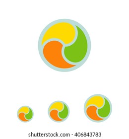 Circle Shape Icon Stock Vector (Royalty Free) 406843783 | Shutterstock