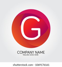 Circular Colourfull Initial G Logos Stock Vector (Royalty Free ...