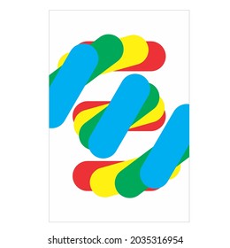 Circular Square Background Vector Free Design Stock Vector (Royalty ...