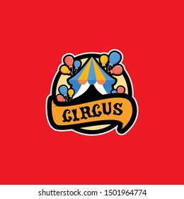 Circus Logo Design Vector Template Stock Vector (Royalty Free ...