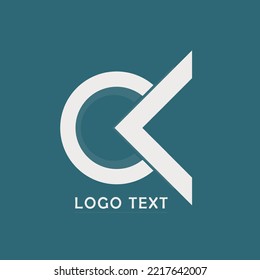 Ck Logo Vector Illustrations Eps Stock Vector (Royalty Free) 2217642007 ...