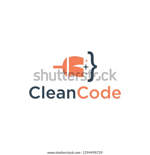 Clean Code Logo Design Inspiration Vector Stock Vector (Royalty Free ...