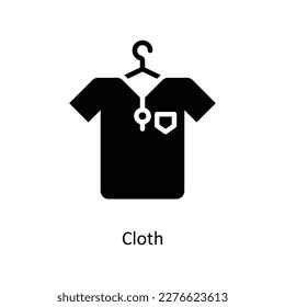 Cloth Vector Solid Icons Simple Stock Stock Vector (Royalty Free ...