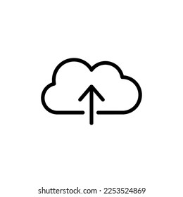Clound Upload Icon Arrow Symbol Uploading Stock Vector (Royalty Free) 2287805477 | Shutterstock