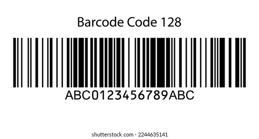 Code 39 Barcode Isolated On White 库存矢量图（免版税）2247086047 | Shutterstock