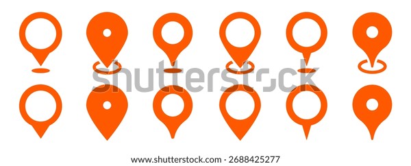 Locations Icon Flat: Over 463,933 Royalty-Free Licensable Stock ...