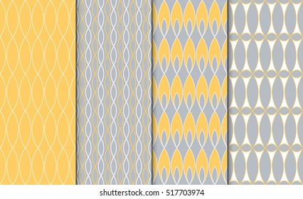 Grey Color Geometric Pattern Set: Over 85,354 Royalty-Free Licensable ...
