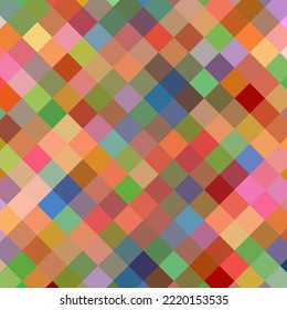 Color Pixel Background Presentation Template Vector Stock Vector ...