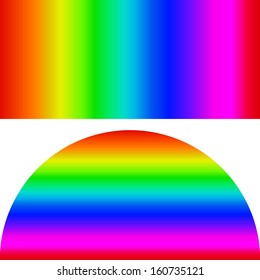 Color Spectrum Bars Background Vector Stock Vector (Royalty Free ...