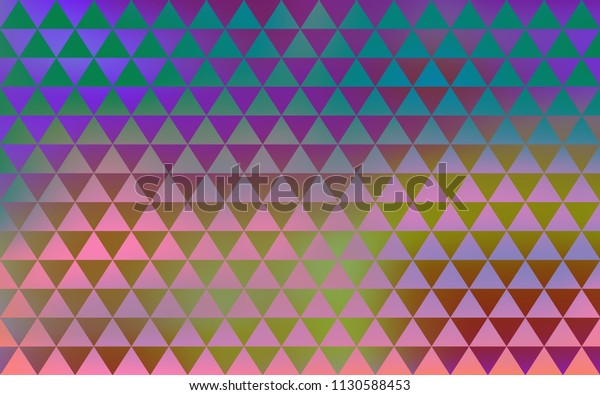 Colored Background Consisting Small Triangles Vector Stock Vector ...