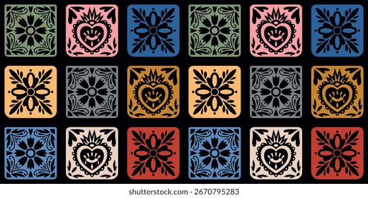 Mexican Tile Black: Over 46,689 Royalty-Free Licensable Stock ...