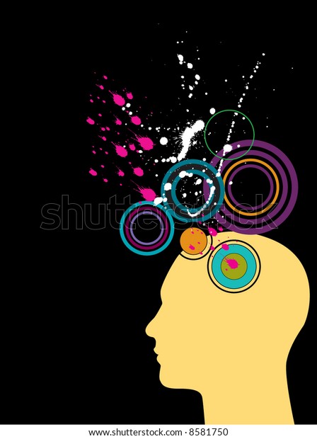 Colorful Thoughts Stock Vector (Royalty Free) 8581750 | Shutterstock