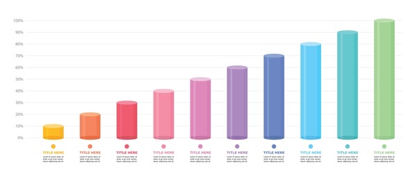 Creative Bar Graph Infographics Free Table Bar Chart
