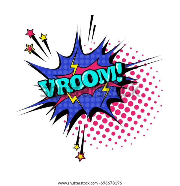 Comic Speech Chat Bubble Pop Art Stock Vector (Royalty Free) 696678196 ...