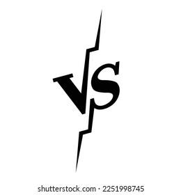 Compare Vs Clipart Vector Challenge Versus Stock Vector (Royalty Free ...