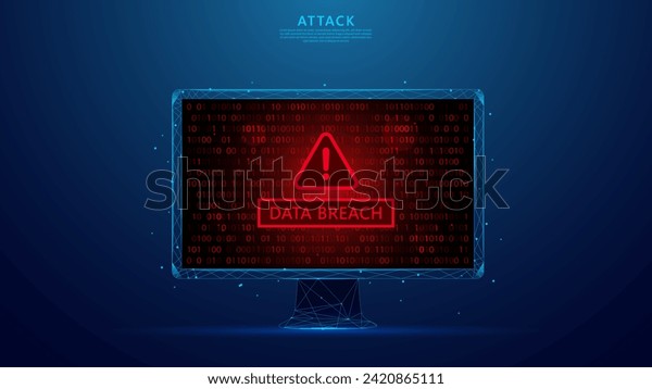Computer Attack Warning Binary Code Number Stock Vector (Royalty Free) 2420865111 | Shutterstock