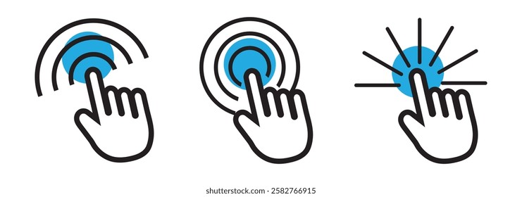 Computer Mouse Click Cursor Load Symbol Stock Vector (Royalty Free) 2582766915 | Shutterstock