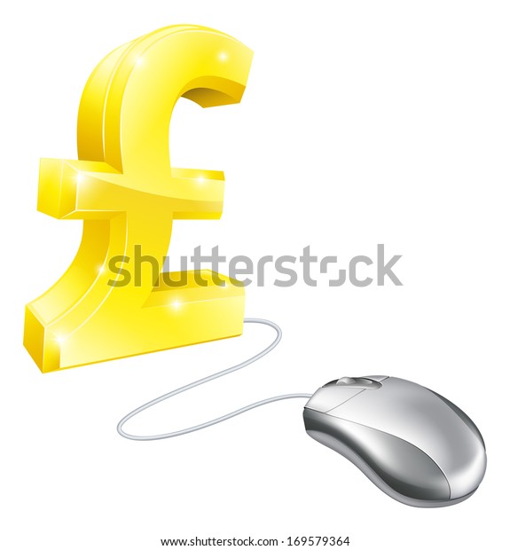 Computer Mouse Pound Concept Computer Mouse Stock Vector (Royalty Free ...