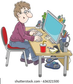 Cartoony Working Man: Over 251 Royalty-Free Licensable Stock ...