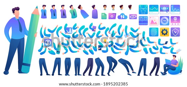 21,676 Flat 2d Vector Character Illustrations Images, Stock Photos ...