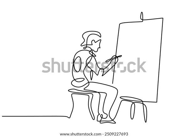 Painting Outline Style Photos, Images & Pictures | Shutterstock