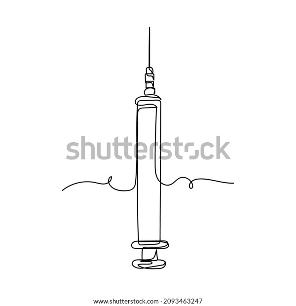 Continuous One Simple Single Line Drawing Stock Vector (Royalty Free) 2093463247 | Shutterstock