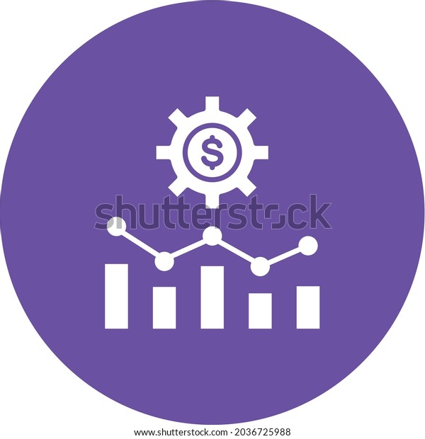 Cost Management Icon Vector Image Can Stock Vector (Royalty Free ...