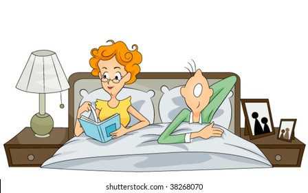 65,091 Reading Book In Bed Images, Stock Photos, 3D objects, & Vectors ...