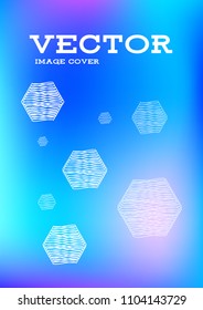 Creative Cover Page Vector Layout Leaflets Stock Vector (Royalty Free ...