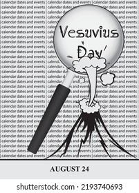 Mount Vesuvius Icon Vector Illustration Stock Vector (Royalty Free ...