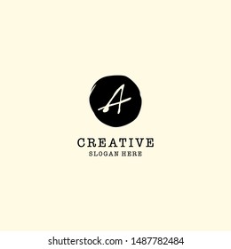 Creative Initial Letter Flat Monogram Logo Stock Vector (Royalty Free) 1487782484 | Shutterstock