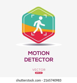 757 Motion Detection Icon Images, Stock Photos & Vectors | Shutterstock