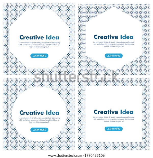 Creative Social Media Post Design Design Stock Vector (Royalty Free ...