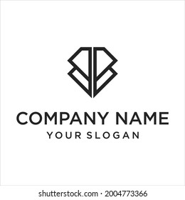 Creative Vector Simple Logo Design Initial Stock Vector (Royalty Free ...