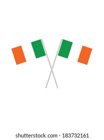 Crossed Vector Cote Divoire Flags Stock Vector (Royalty Free) 184477757 ...