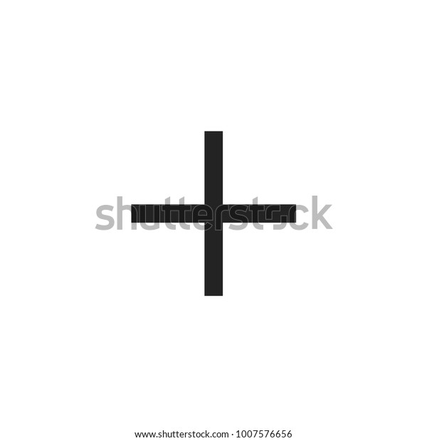 Crosshair Cursor Pointer Icon Vector Stock Vector (Royalty Free ...