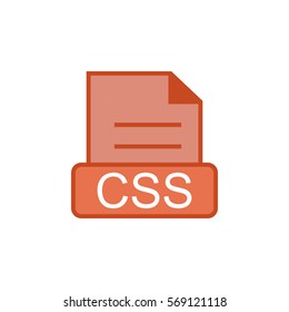 Css File Format Stock Vector (Royalty Free) 569121118 | Shutterstock