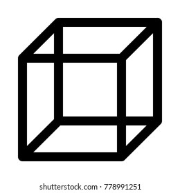 Cube Geometric Figure Stock Vector (Royalty Free) 593413022 | Shutterstock