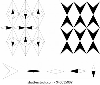 Cubist Texture Stock Vector (Royalty Free) 340335089 | Shutterstock