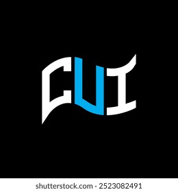 Cui Logo Design Cui Simple Modern Stock Vector (Royalty Free ...