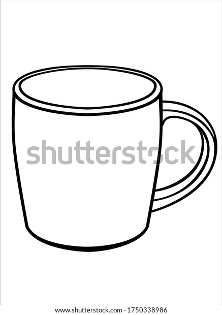 10,784 Mug Color And Outline Stock Vectors, Images & Vector Art ...