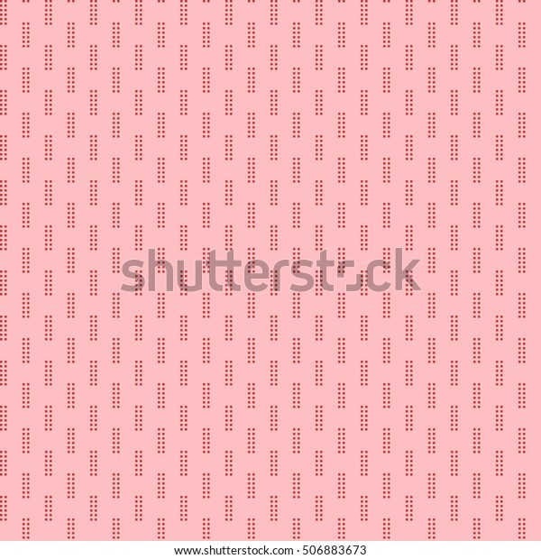 Cute Pixelated Pattern Simple Geometric Shapes Stock Vector (Royalty ...