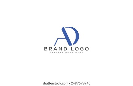 Da Logo Design Vector Template Design Stock Vector (Royalty Free ...