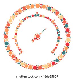 Dashboard Shape Vector Design By Color Stock Vector (Royalty Free ...