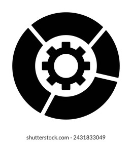 Data Management Icon Vector Graphics Illustrations Stock Vector ...