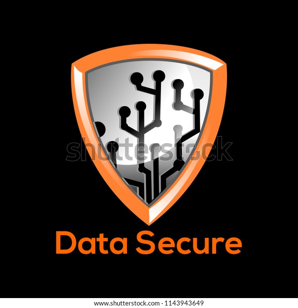 Data Shield Logo Stock Vector (Royalty Free) 1143943649 | Shutterstock